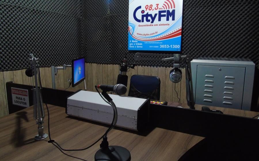 Estúdio Rádio City FM 98,3 - Rádio City FM